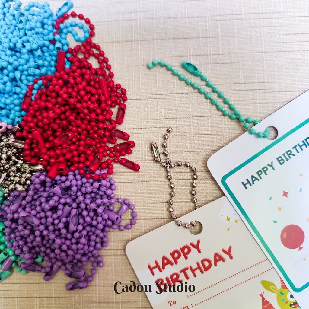 Jual Gantungan Rantai Kuku Biji Lada Ring Rantai Kunci Hangtag Hang Tag ...