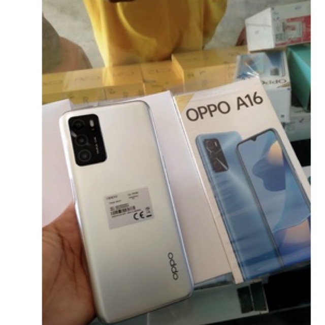 Jual New 100% oppo A16 3/32GB Baterai Besar 5000mAh | Shopee Indonesia