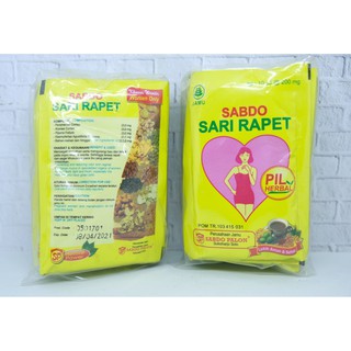 Jual Jamu Pil Sari Rapet Khusus Wanita - Sabdo Palon ( 1 Pack Isi 10 ...