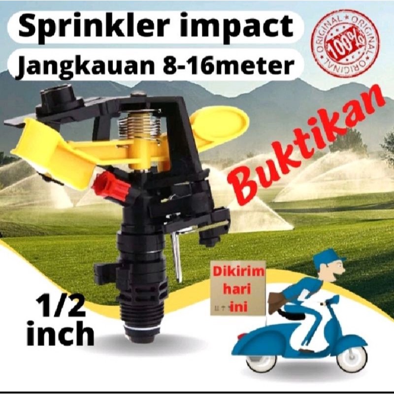 Jual Impact spinkler spingkler spinkle 1/2 inch alar siram irigasi ...