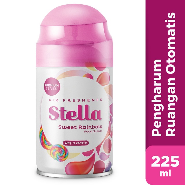 Jual Stella Matic Refill Premium Sweet Rainbow 225ml - Refill Pengharum ...