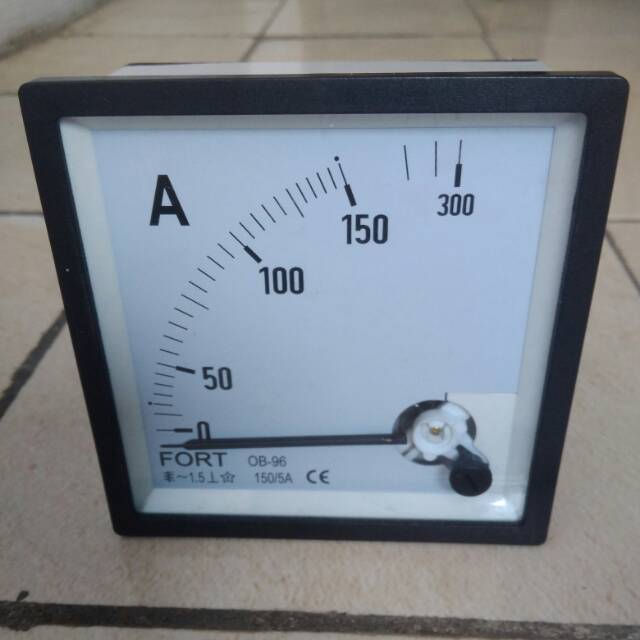 Jual Fort Panel Meter 0 300A Baru barang spare | Shopee Indonesia