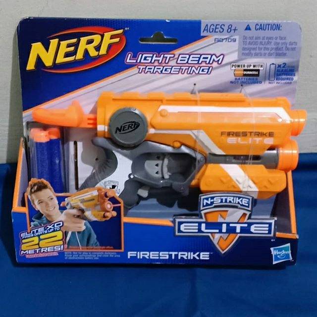 Jual Mainan Anak- Pistol Nerf N-Strike Elite Firestrike | Shopee Indonesia