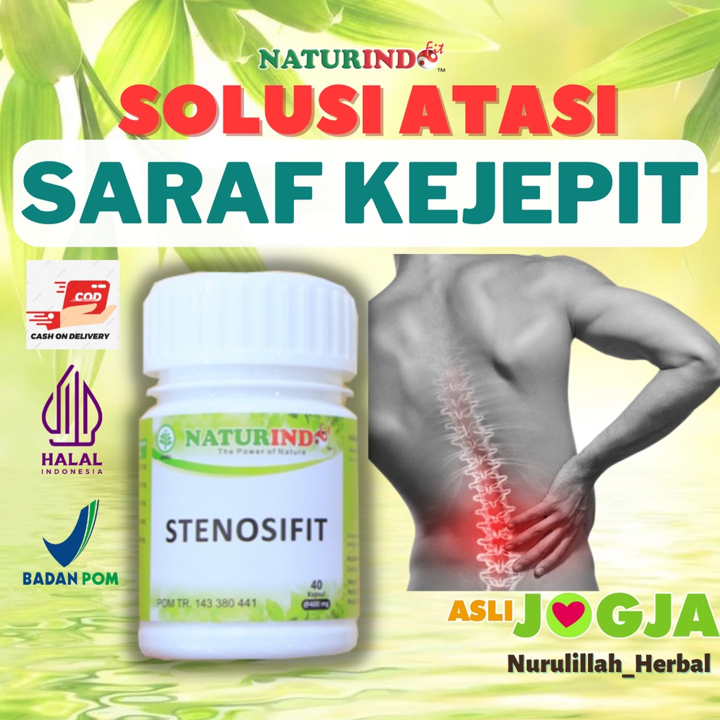 Jual Obat Saraf Kejepit Herbal Saraf Kejepit Ampuh Alami Aman BPOM ...