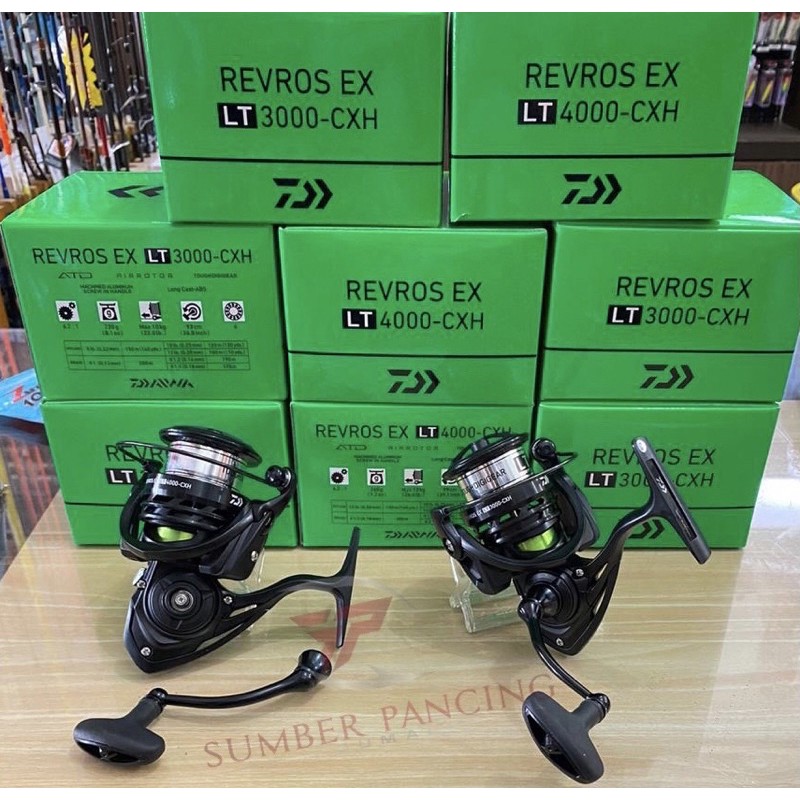 Jual Daiwa Revros EX LT 2020 3000-4000CXH Power Handle Reel | Shopee Indonesia