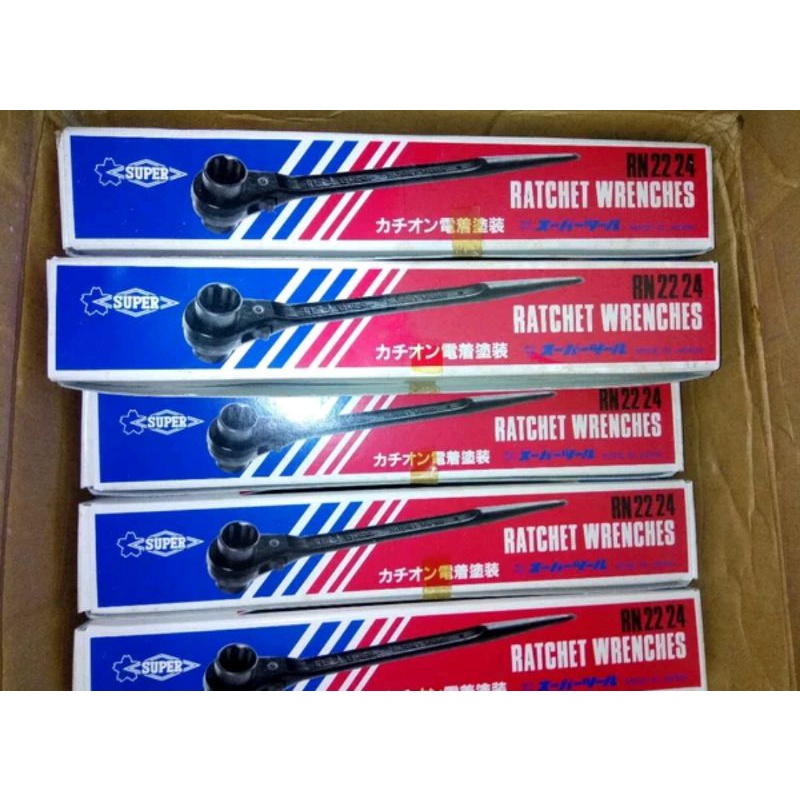 Jual Kunci Ratchet Scaffolding RN2126 SUPER Kunci Ring Ganda - Double Size Ratchet Wrench Size ...