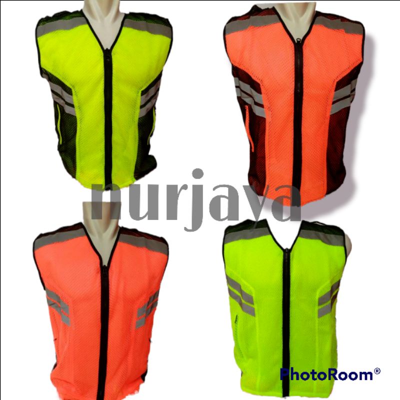 Jual rompi jaring rompi proyek/rompi ojek/rompi safety | Shopee Indonesia