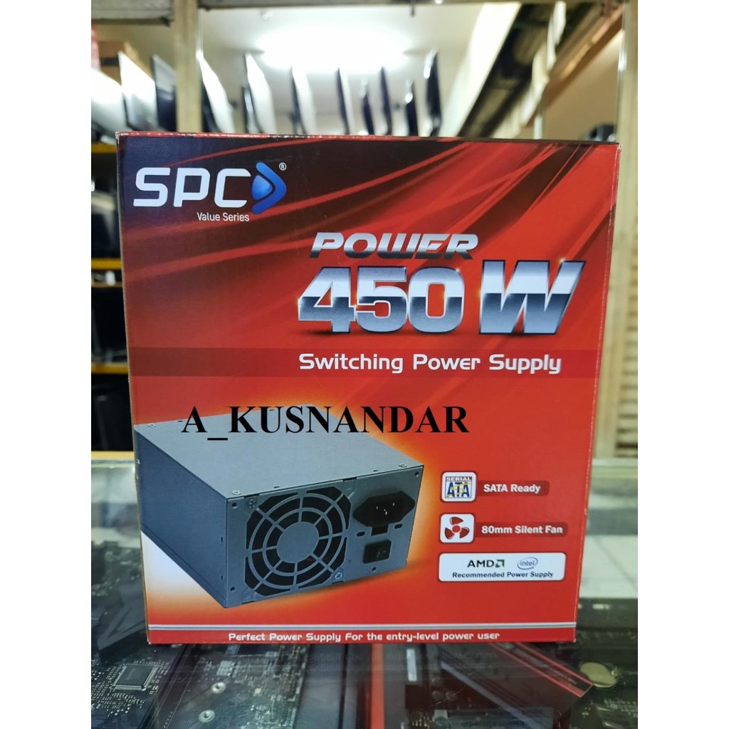 Jual PSU POWER SUPPLY STANDAR ATX SPC 450W 450WATT | Shopee Indonesia