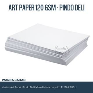 Jual Kertas Art Paper A3 120 gsm Isi 30 Lembar / Art Paper A3 120 gr ...