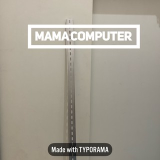 Jual Din Rail omega Rel Mcb 2 Fungsi Alumunium Rell MERK FORT | Shopee ...