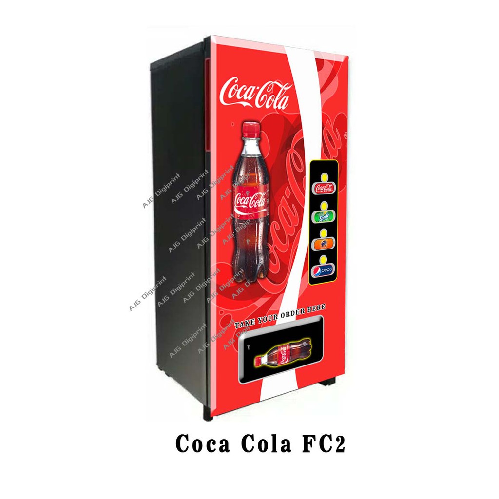 Jual Stiker kulkas 1 dan 2 Pintu Motif Coca cola satuan | Shopee Indonesia