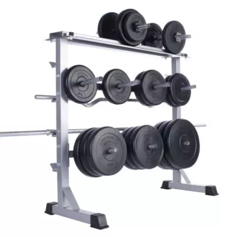 Jual RAK PENYIMPANAN BARBEL BAR GYM DUMBBEL ALAT FITNESS | Shopee Indonesia
