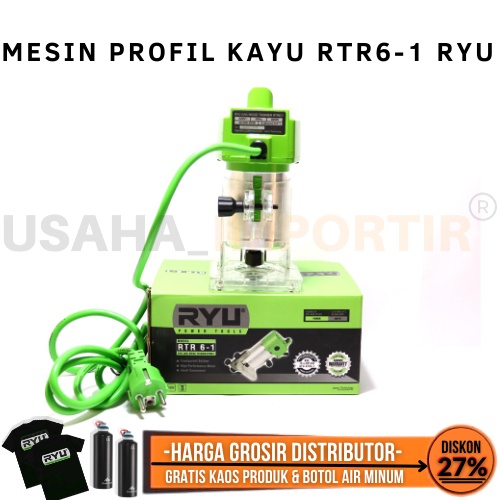 Jual Mesin Profil kayu RYU RTR 6-1 Mesin Router Trimmer Profil Kayu RTR ...
