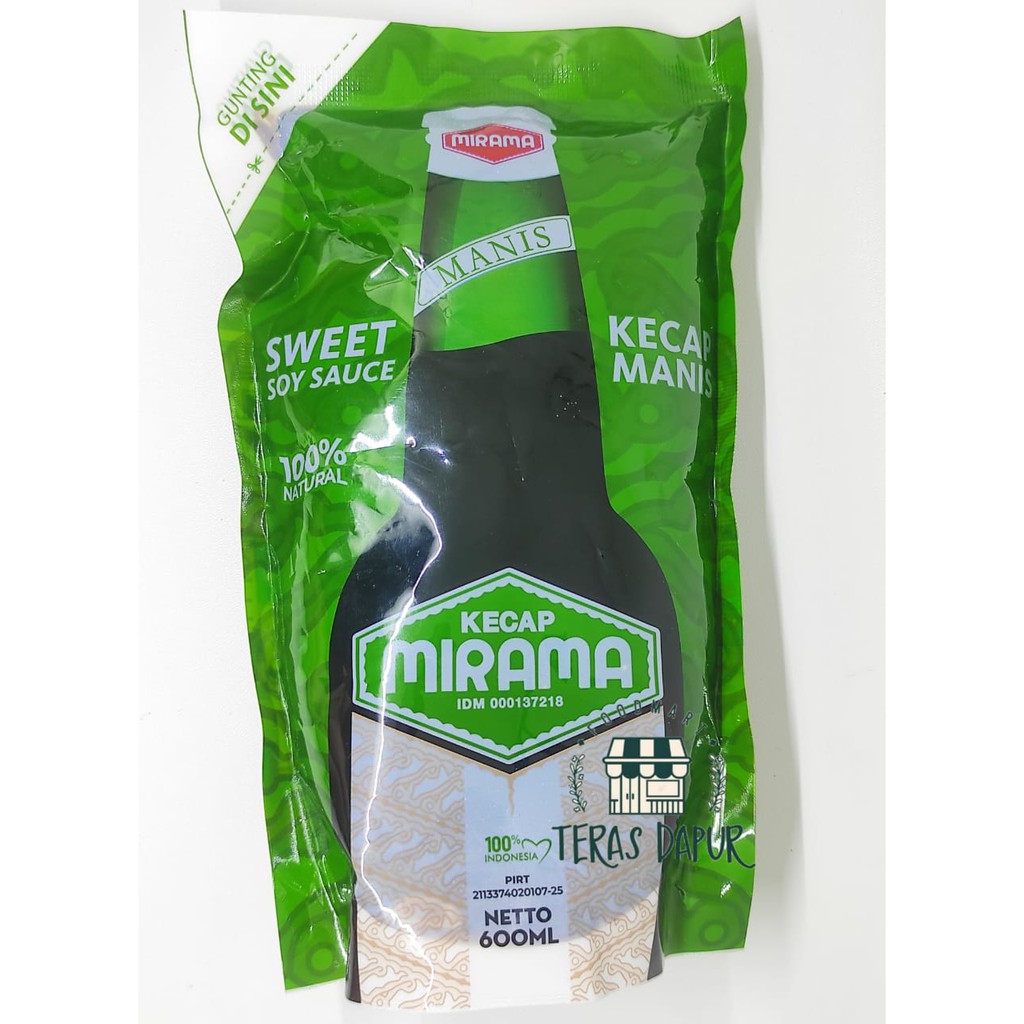 Jual Kecap Mirama, Kecap Mirama Pouch 600 ML | Shopee Indonesia
