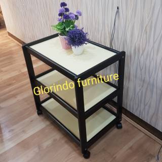 Jual Rak dorong/ Meja susun/ Meja tv / Meja dorong/ Meja dapur/Meja ...