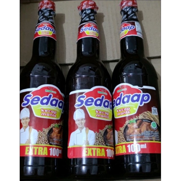 Jual Kecap Sedaap botol plastik 700ml (600ml + 100ml) | Shopee Indonesia