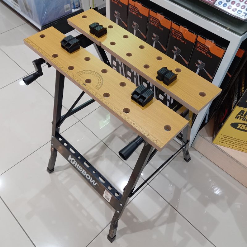 Jual Krisbow work bench meja kerja workshop portabel | Shopee Indonesia