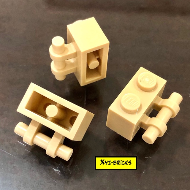 Jual LEGO PARTS 4288513 - Brick 1x2 with Stick Brick Yellow (Tan ...