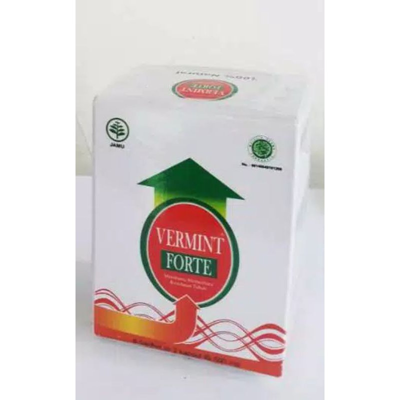 Jual VERMINT FORTE 15 SACHET @ 2 KAPSUL | Shopee Indonesia