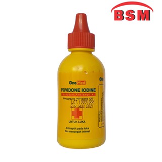 Povidone Iodine OneMed 60 ml Obat Luka Betadine | Shopee Indonesia