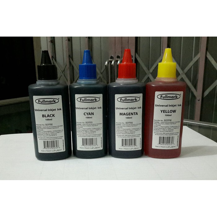 Jual TINTA PRINTER UNIVERSAL FULLMARK 100 ML | Shopee Indonesia