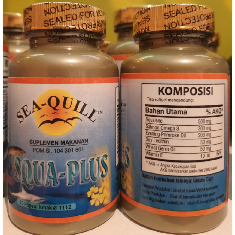 Jual SEA QUILL SQUAPLUS 30 softgel | Shopee Indonesia
