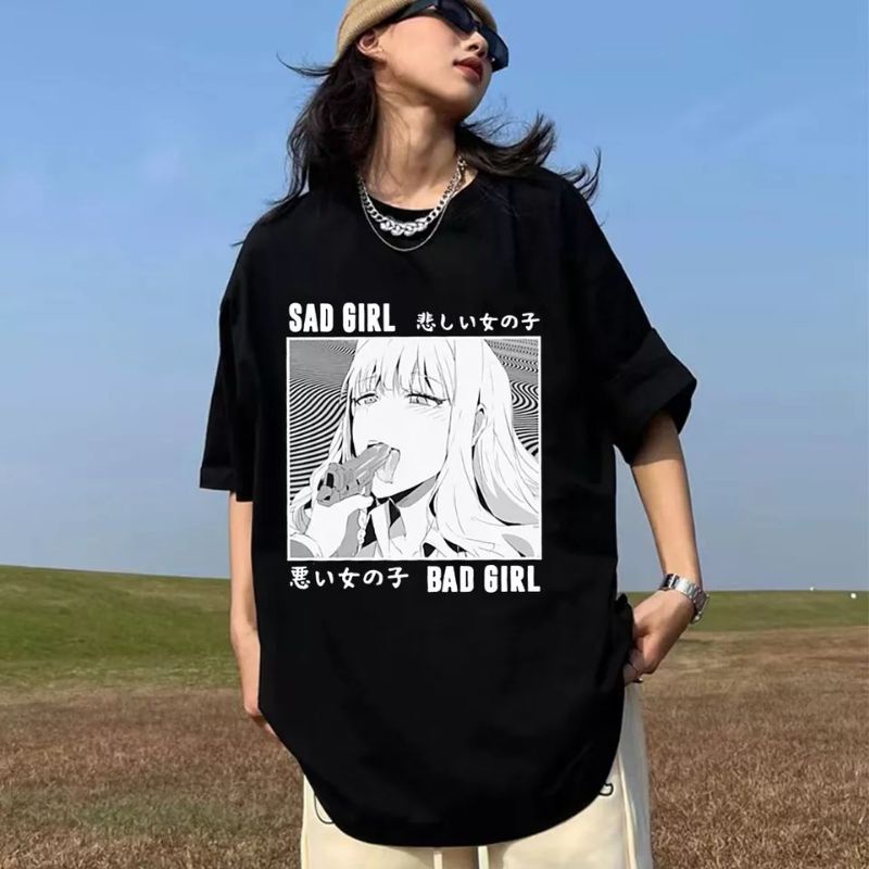 Jual Kaos Tshir Baju Anime Kartun Waifu Material Atasan Pria wanita ... Jual Kaos Tshir Baju Anime Kartun Waifu Material Atasan Pria wanita ...