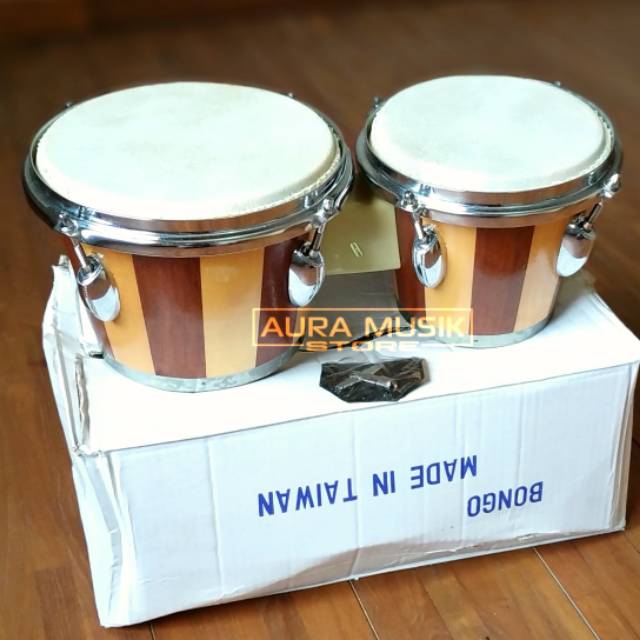 Jual Bongo Doble Wood Import Taiwan | Shopee Indonesia