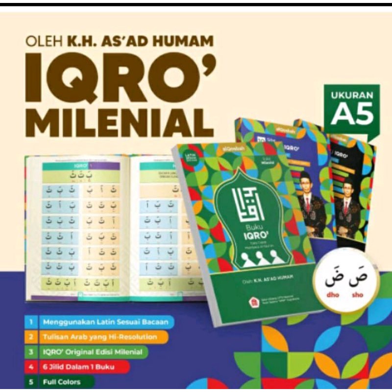 Jual Buku Iqro Edisi Milenial ( 1 Buku 6 jilid ) | Shopee Indonesia Jual Buku Iqro Edisi Milenial ( 1 Buku 6 jilid ) | Shopee Indonesia