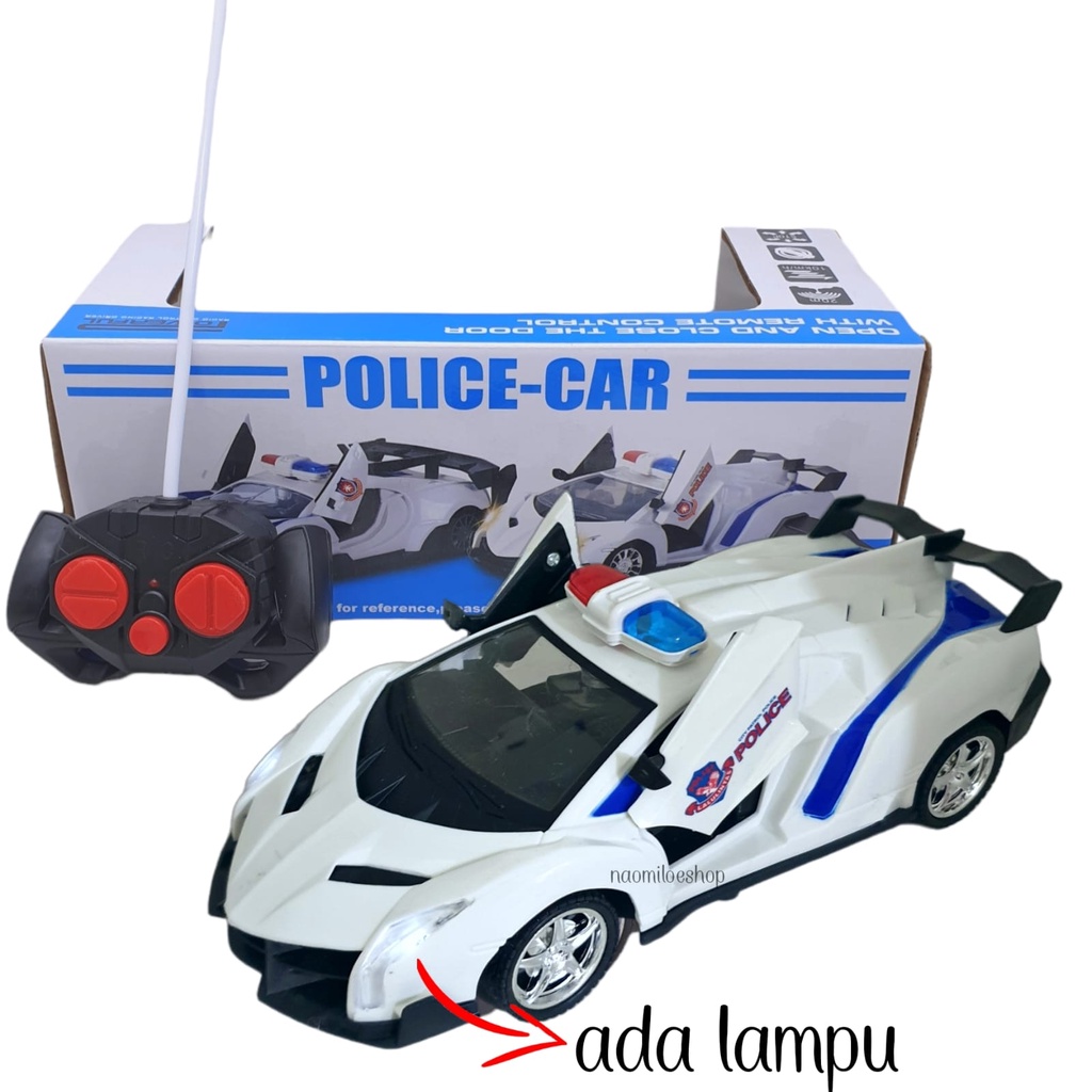 Jual Mainan Mobil polisi buka pintu RC Mainan Mobil Sport Remote ...
