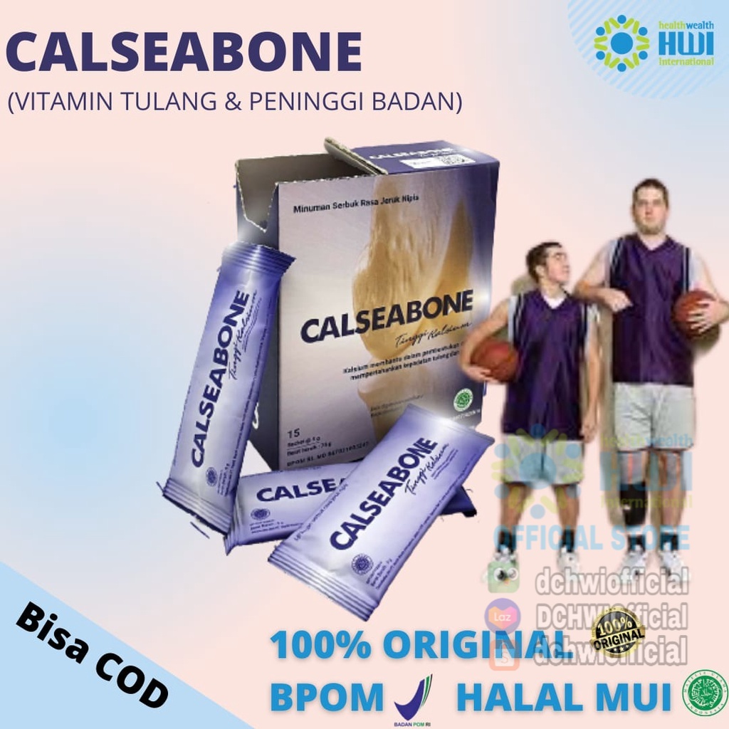 Jual Calseabone Asli kemasan Baru isi 15sachet ( Harga Promo untuk ...