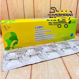 Jual COLFIN STRIP isi 10 Kaplet - Obat Flu, Demam, Batuk & Pilek ...