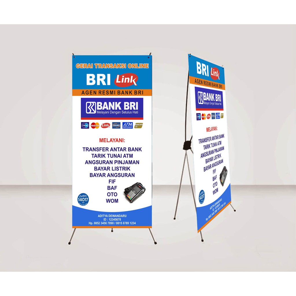 banner atau spanduk bri link brilink spanduk x-banner x - banner x ...