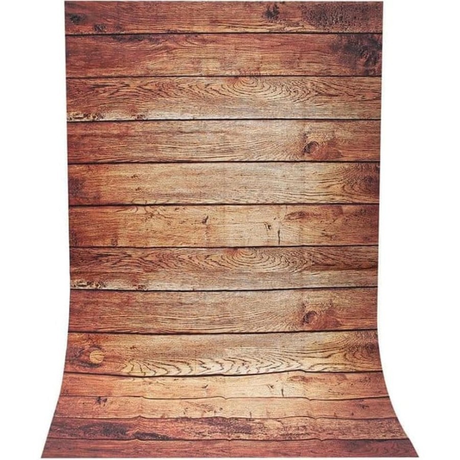 Jual Kain Background Backdrop Foto Studio Papan Coklat 90cm x 150cm ...