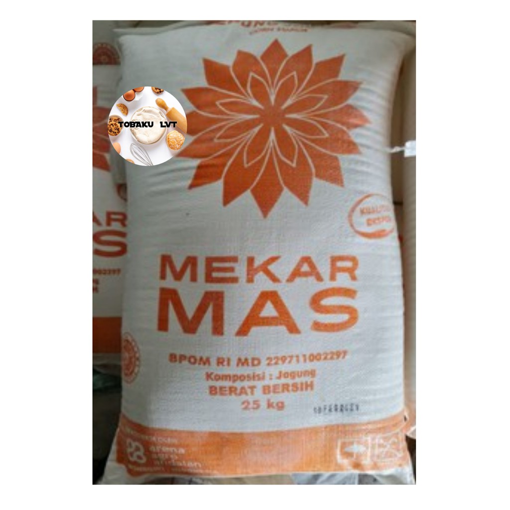Jual TEPUNG MAIZENA / TEPUNG JAGUNG/MAIZENA MEKAR MAS 1000 GRAM ...