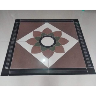 Jual granit pola mozaik 120x120 - motif bunga - DIII | Shopee Indonesia