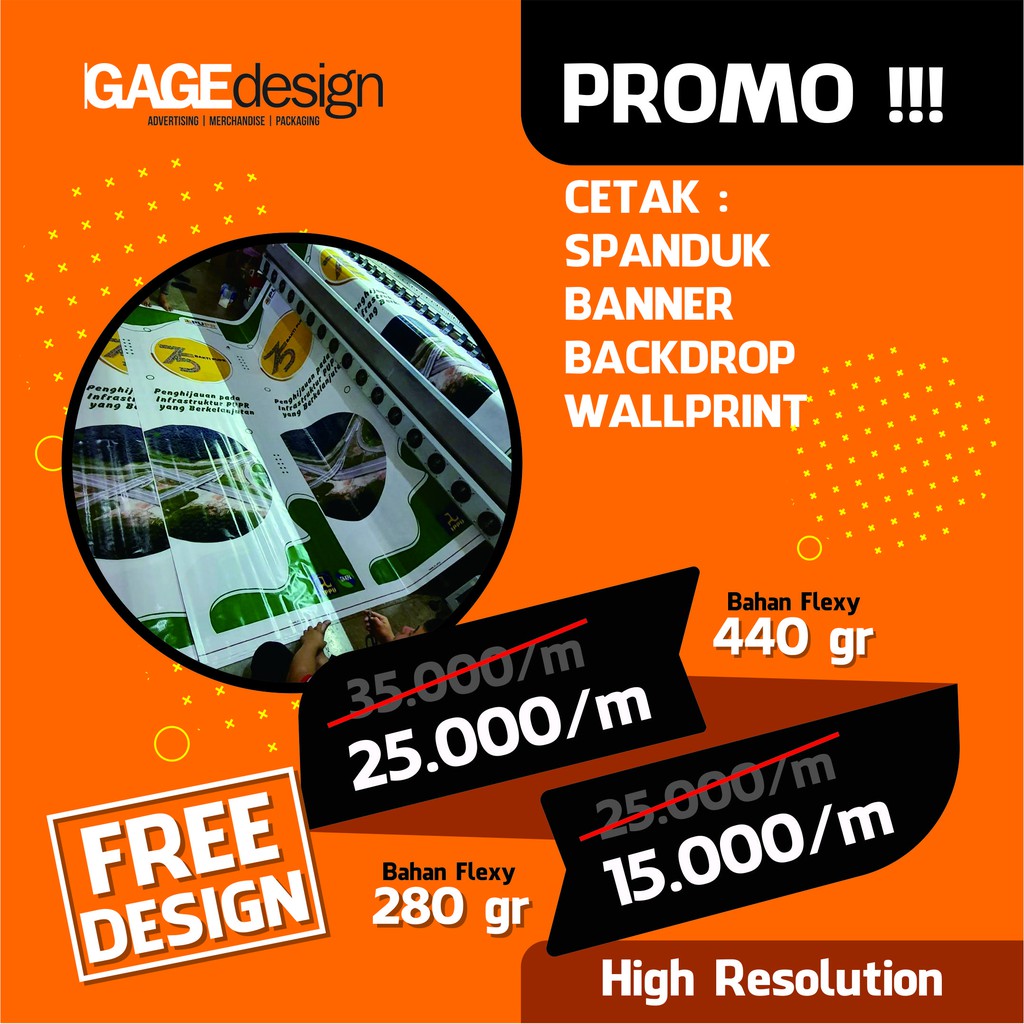 Cetak Banner, Spanduk, Backdrop, Wallprint High Resolution Free Design ...