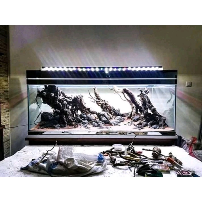 Jual KAYU RENTEK AQUASCAPE KAYU ALAM BONUS MOSS | Shopee Indonesia