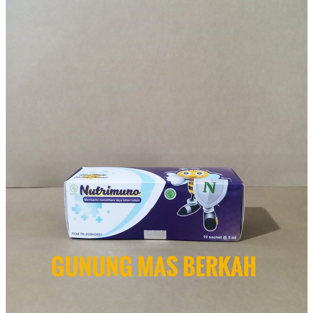 Jual NUTRIMUNO Nutrimuno Sachet - Suplemen dan vitamin memelihara ...