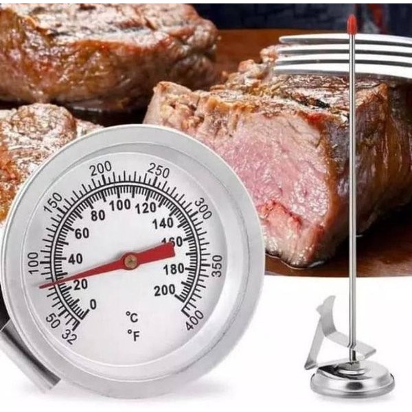 Jual Termometer Minyak Deep Fry Pengukur Suhu Makanan Minuman 20 cm ...