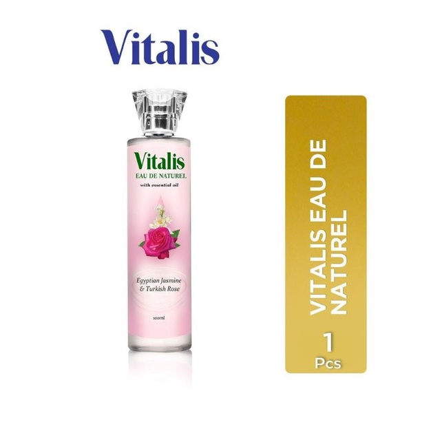 Jual Vitalis Eau De Naturel Egyptian Jasmine and Turkish Rose 100ml ...