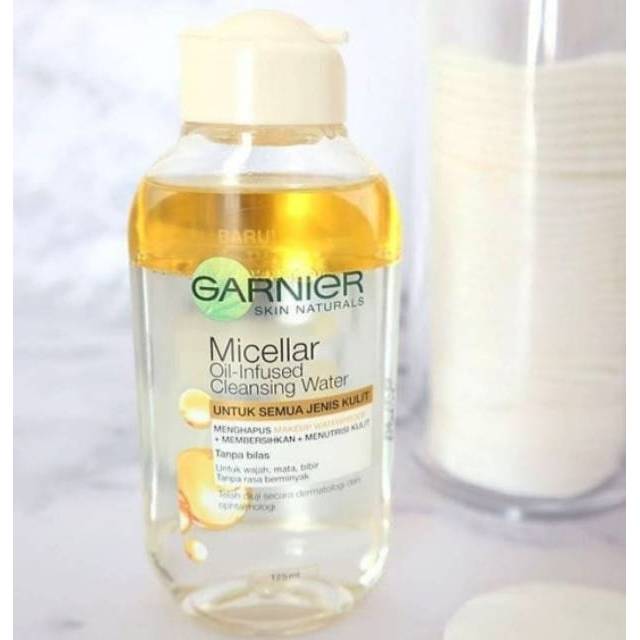 Jual Garnier Micellar Water Biphase 125 ml 50 ml | Shopee Indonesia