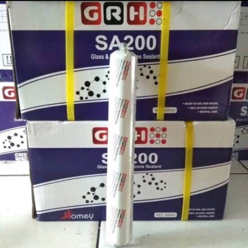 Jual Silicone Sealant Sosis GRH SA200 600ml | Shopee Indonesia