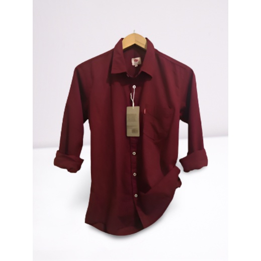 Jual Kemeja Maron Pria Lengan Panjang / Kemeja Maron Polos Pria ... Jual Kemeja Maron Pria Lengan Panjang / Kemeja Maron Polos Pria ...
