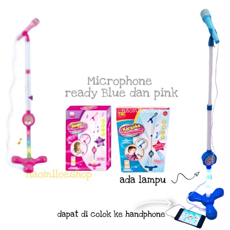 Jual Mainan Anak MICROPHONE SINGLE MIC KADO MAINAN ANAK MIC karaoke ...