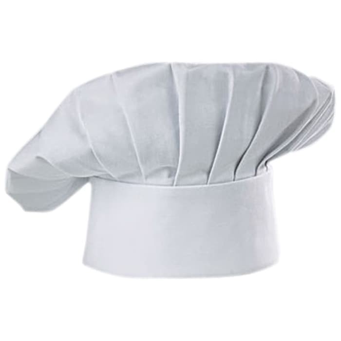 Jual Jual Chef Hat / Topi Koki Jamur Premium Quality Murah | Shopee ...