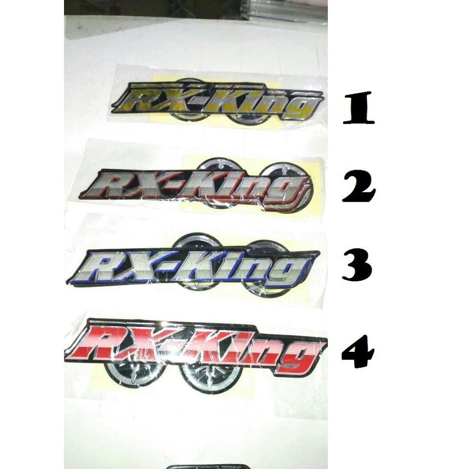 Jual LOGO EMBLEM RX KING DAN LOGO YAMAHA SEPASANG | Shopee Indonesia