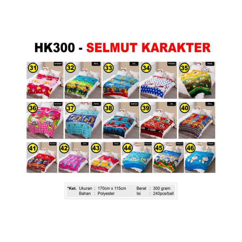 Jual SELIMUT KARAKTER KARTUN Ukuran 260x120 | Shopee Indonesia