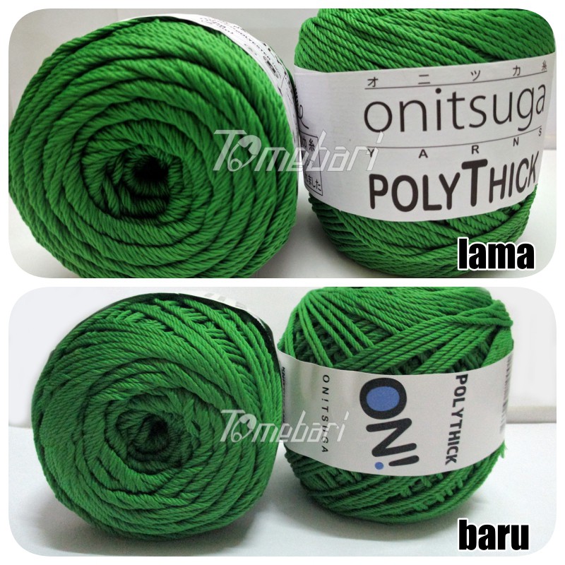 Jual BENANG RAJUT POLYTHICK HIJAU TUA (PT- 032 ) | Shopee Indonesia