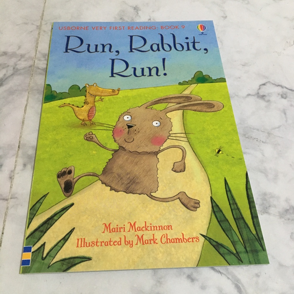Jual run rabbit run usborne reprint buku cerita anak bahasa inggris 32 ...